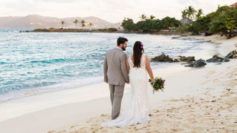 Tiffany & John - Sapphire Beach Ceremony & Reception | Island Bliss Weddings